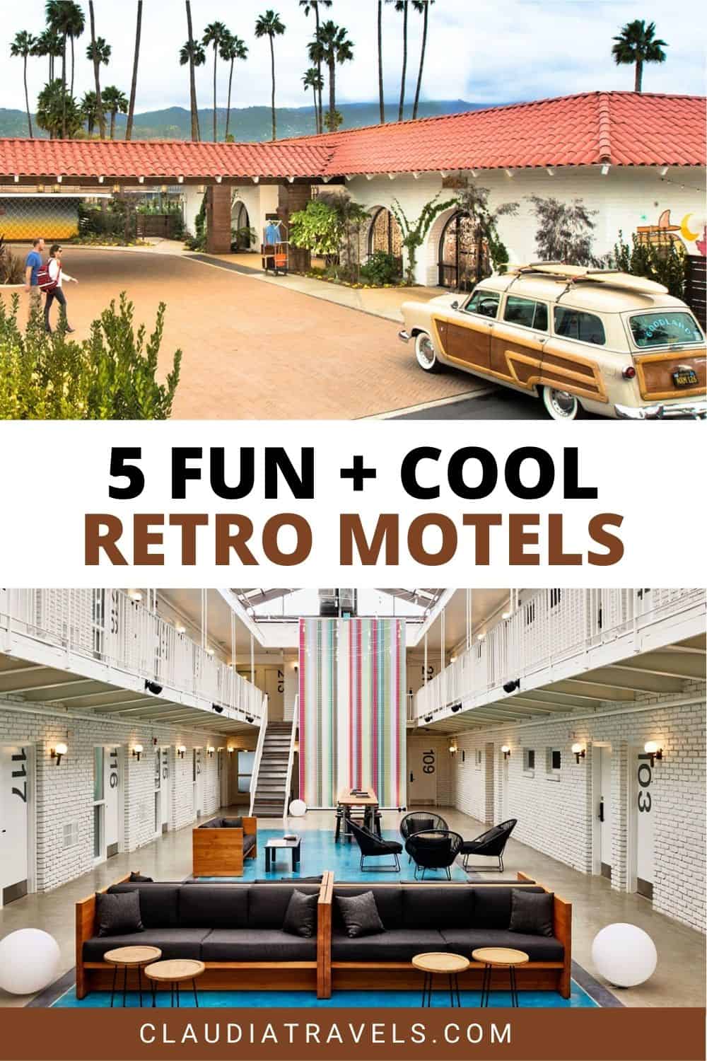 Five of the Coolest Retro Motels in North America - Claudia Travels