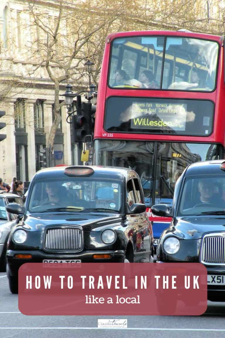 How to travel around the UK like a local - Claudia Travels